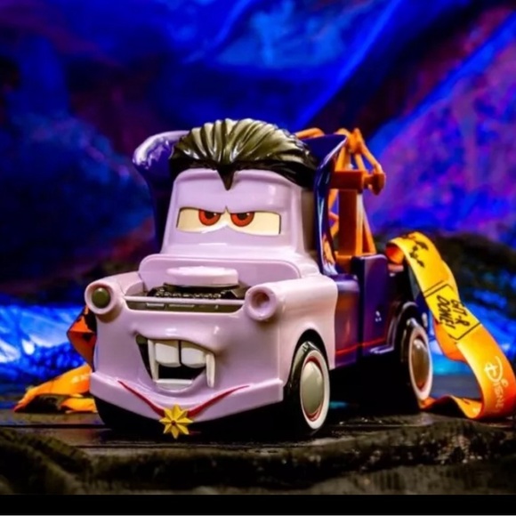 Disney | Holiday | Halloween Disney Tow Mater Vampire Popcorn Bucket ...